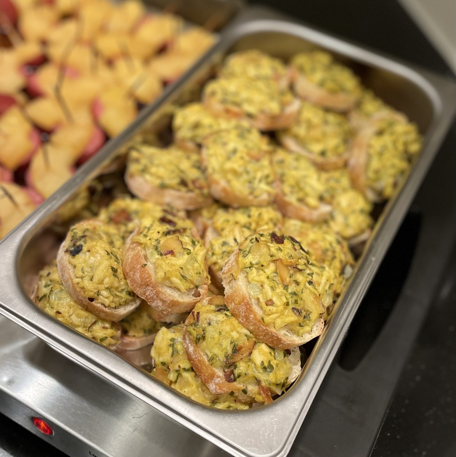 Curried Chicken Canapes